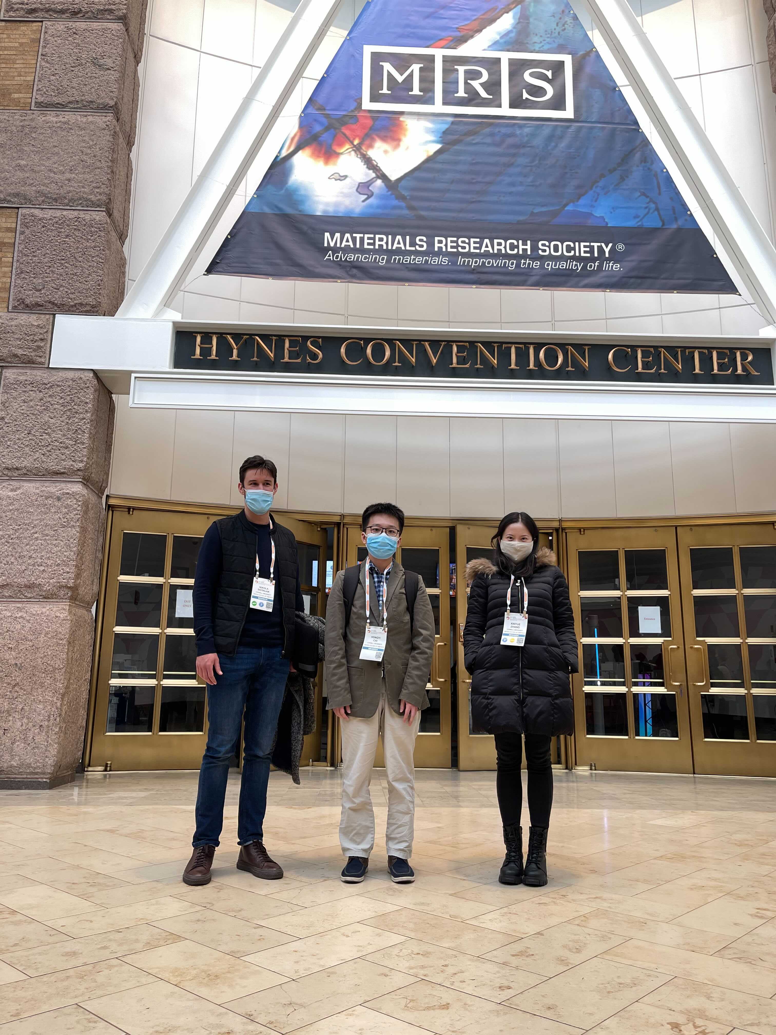 MMD lab goes to MRS | Mechanics for Material Design